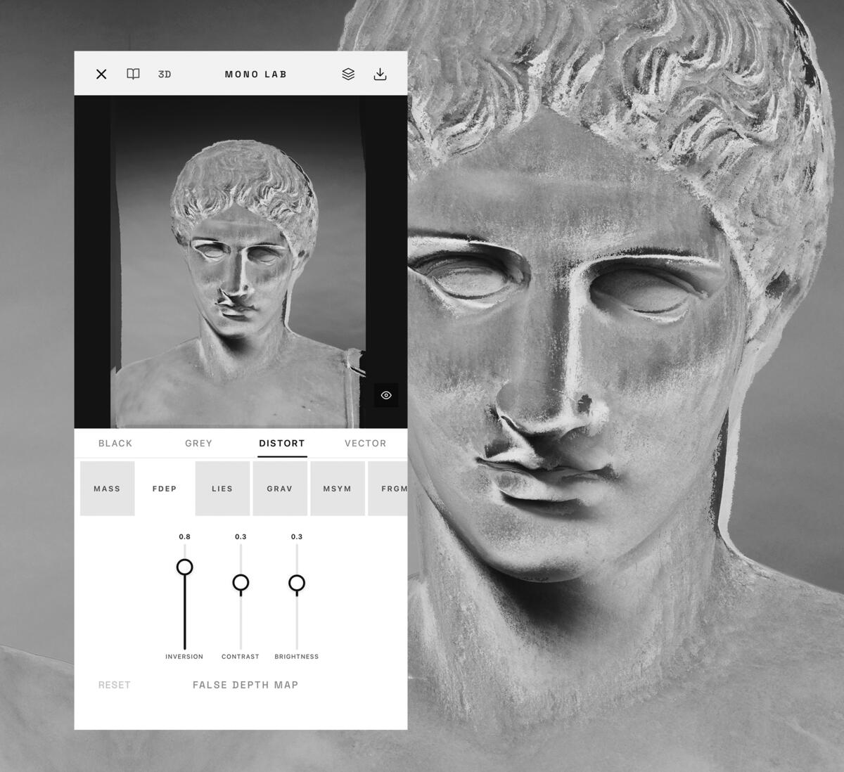 Mono Lab — Black & White Photo Editor for iPhone